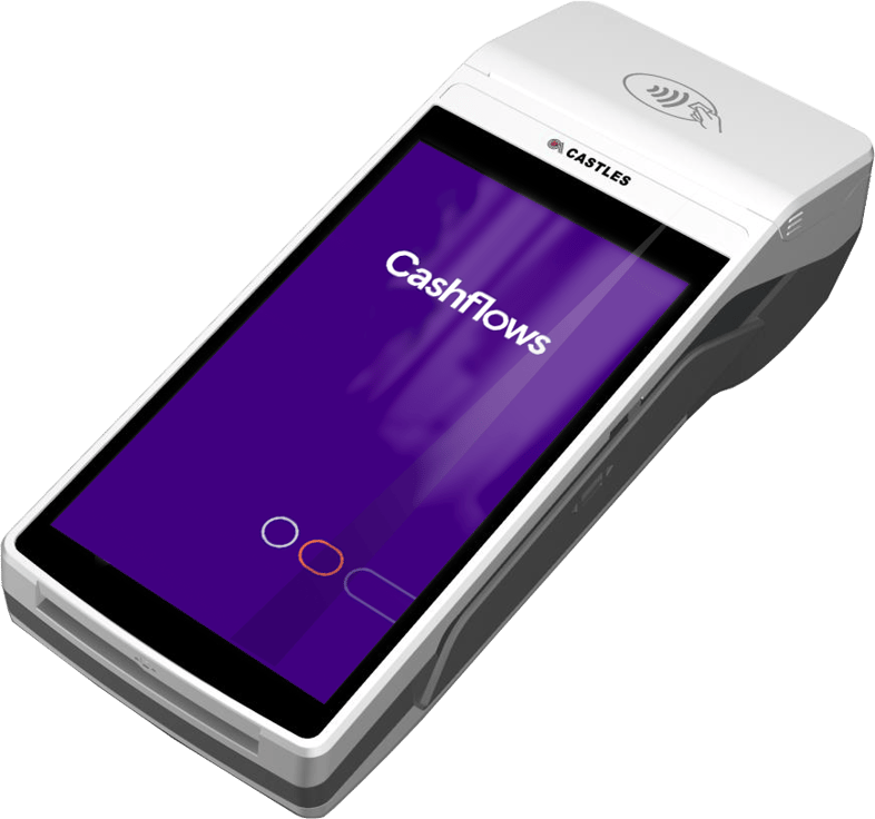 Smart POS Card Machine | Castles Saturn F2 | Cashflows